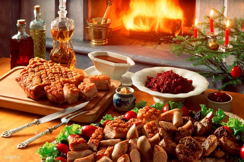 Norsk Julemat Buffet 350 kr.